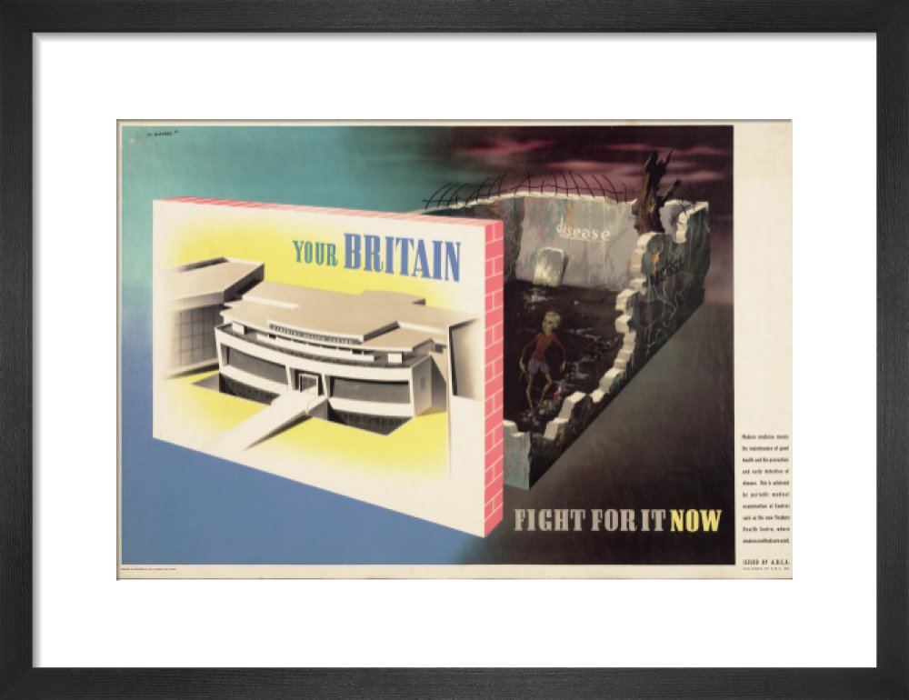 Your Britain - Fight for it Now (Health Centre) – IWM Prints