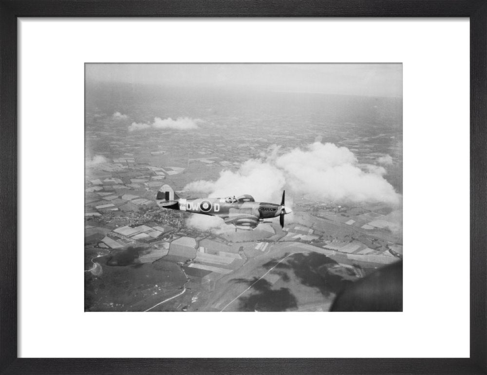 Supermarine Spitfire Mk XIV flown by the CO of No. 610 Squadron RAF, S ...