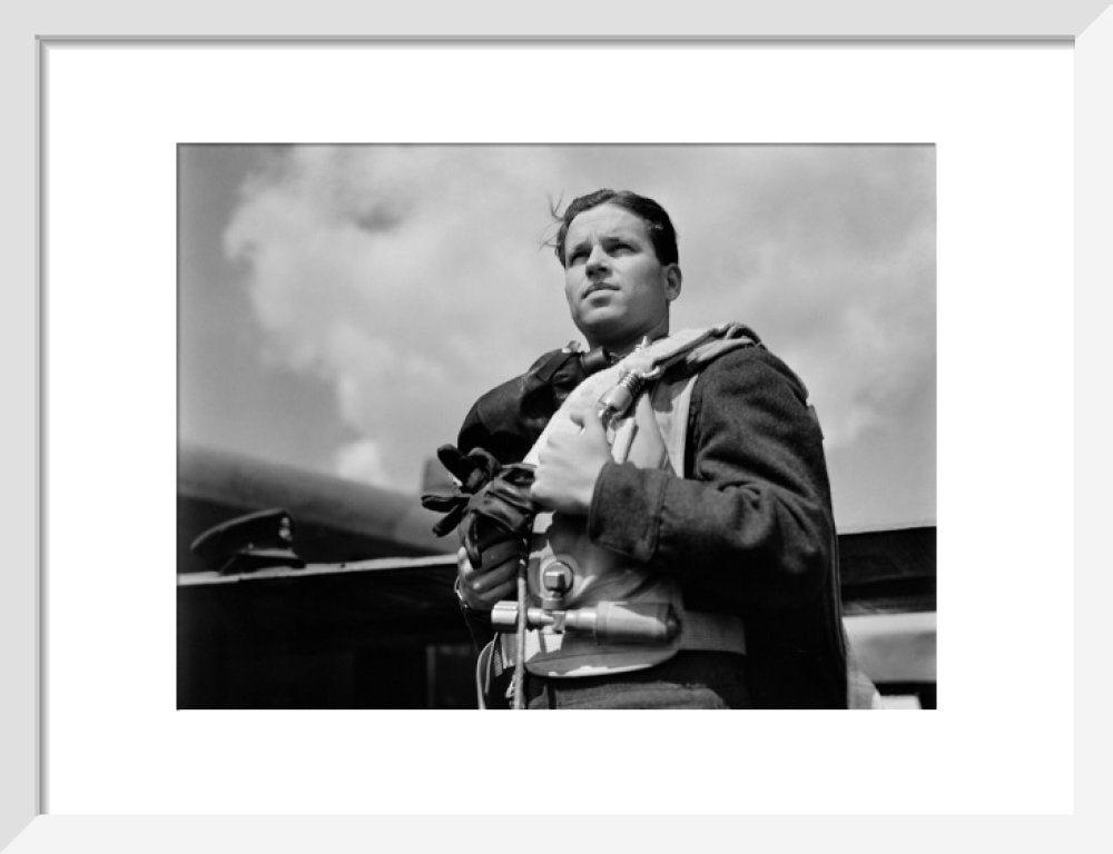 Wing Commander Guy Gibson VC, Commanding Officer of No. 617 Squadron ...