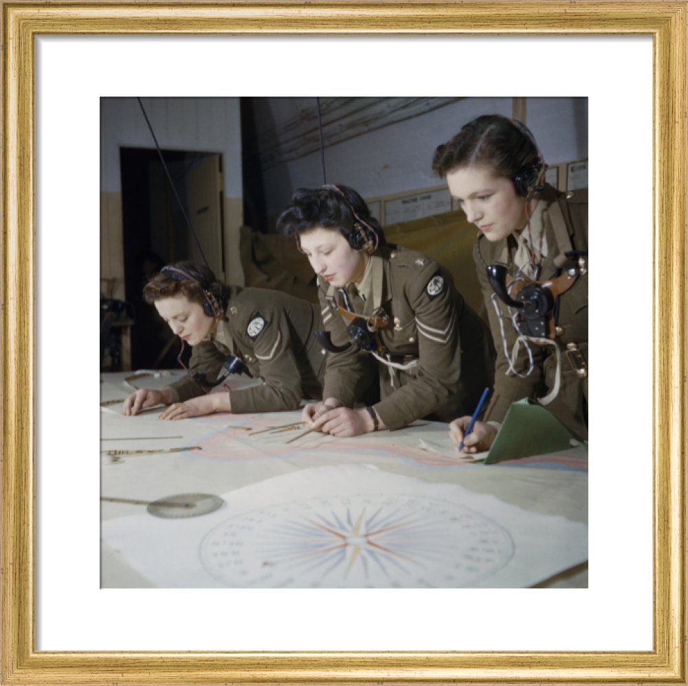 Auxiliary Territorial Service plotters at work – IWM Prints
