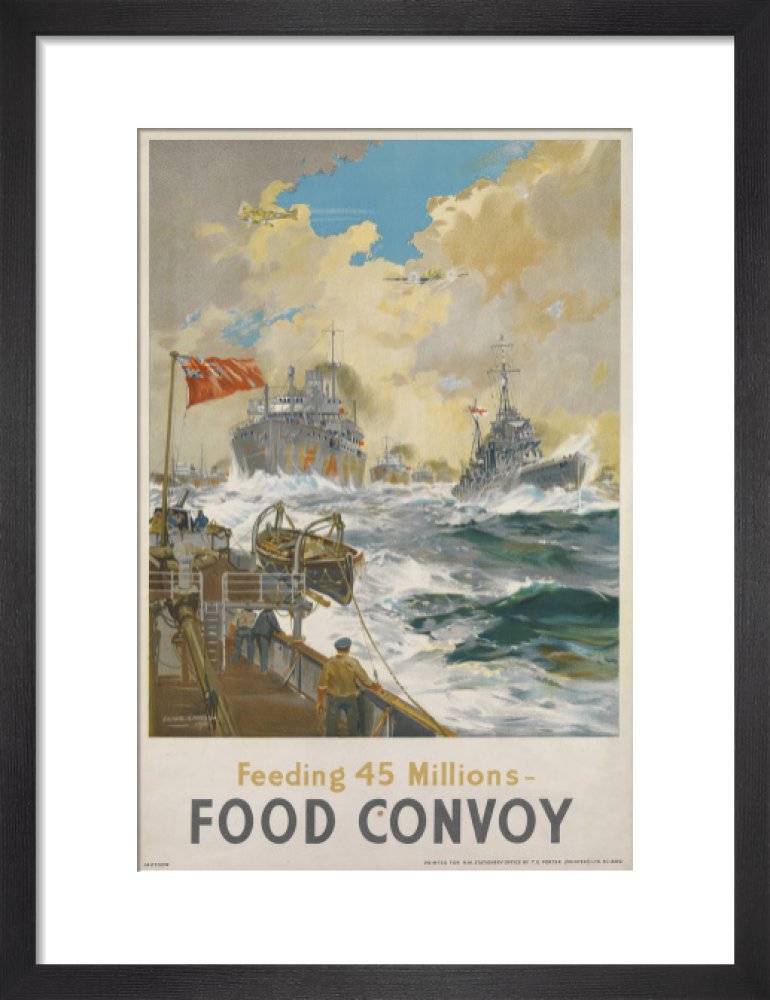 Feeding 45 Millions - Food Convoy – IWM Prints