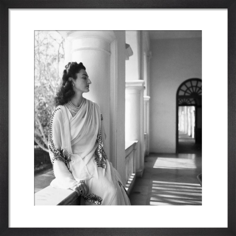 Political Personalities: Three quarter length portrait of Princess Dur ...