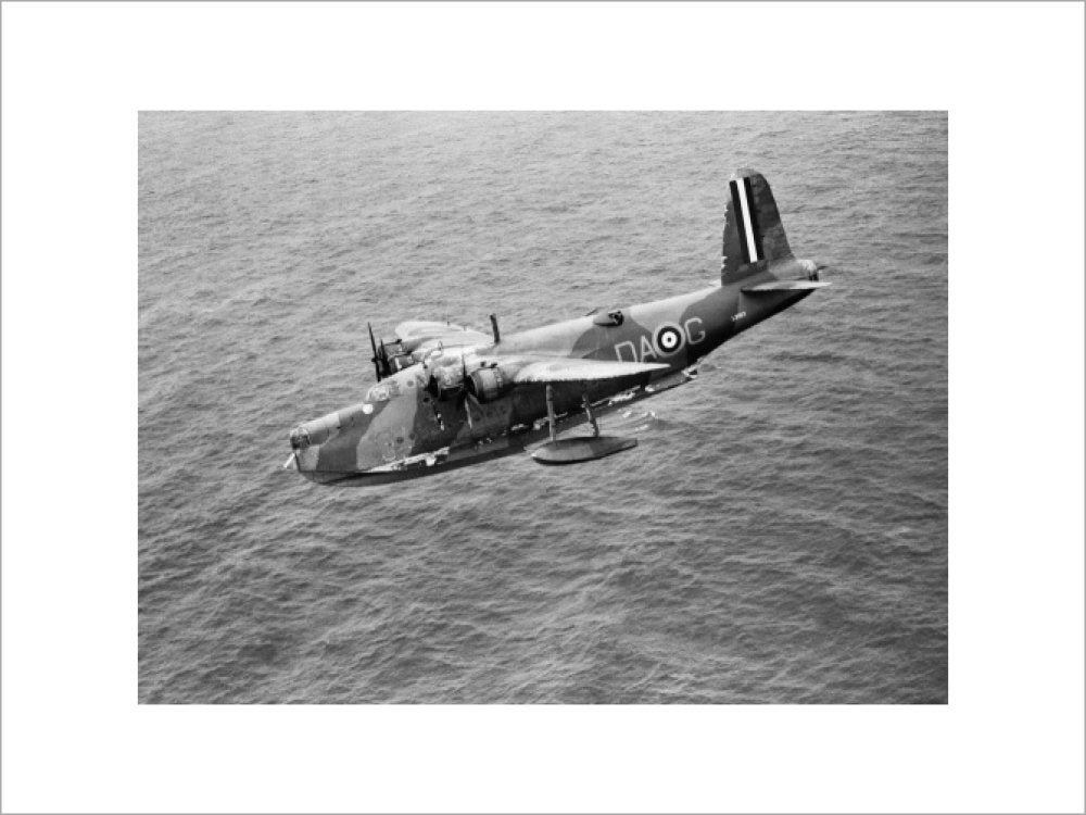 Short Sunderland Mk I of No. 210 Squadron RAF based at Oban in Scotlan ...