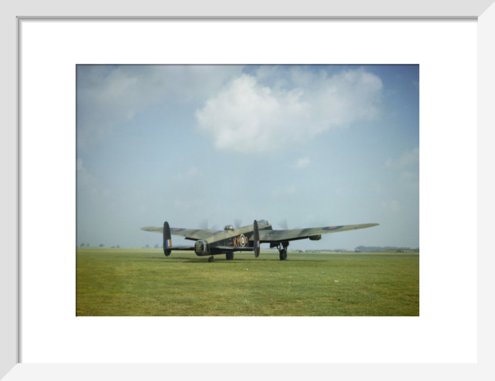 Avro Lancaster Mk I R5740/`KM-O' of No. 44 Squadron at Waddington in L ...