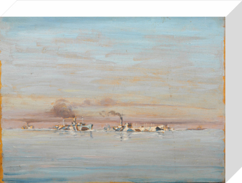 A Convoy in the Channel – IWM Prints