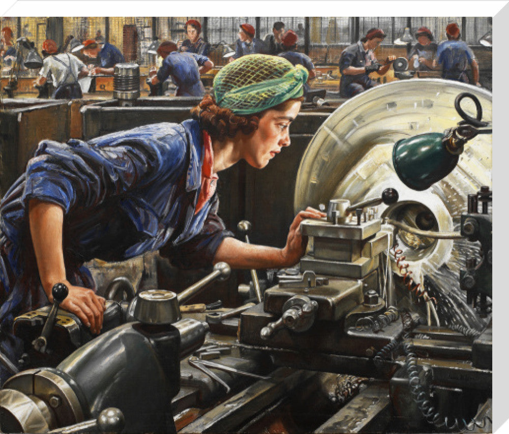 Ruby Loftus screwing a Breech-ring – IWM Prints