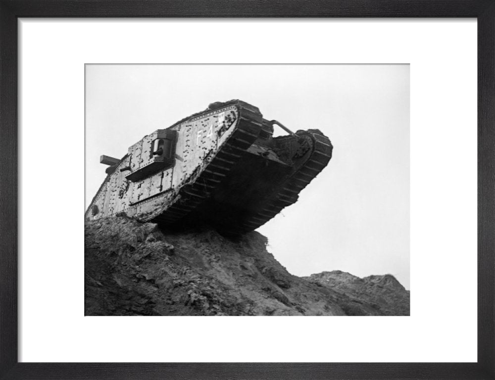 Tank F4, 'Flirt II', at the Tank Driving School at Wailly on 21 Octobe ...